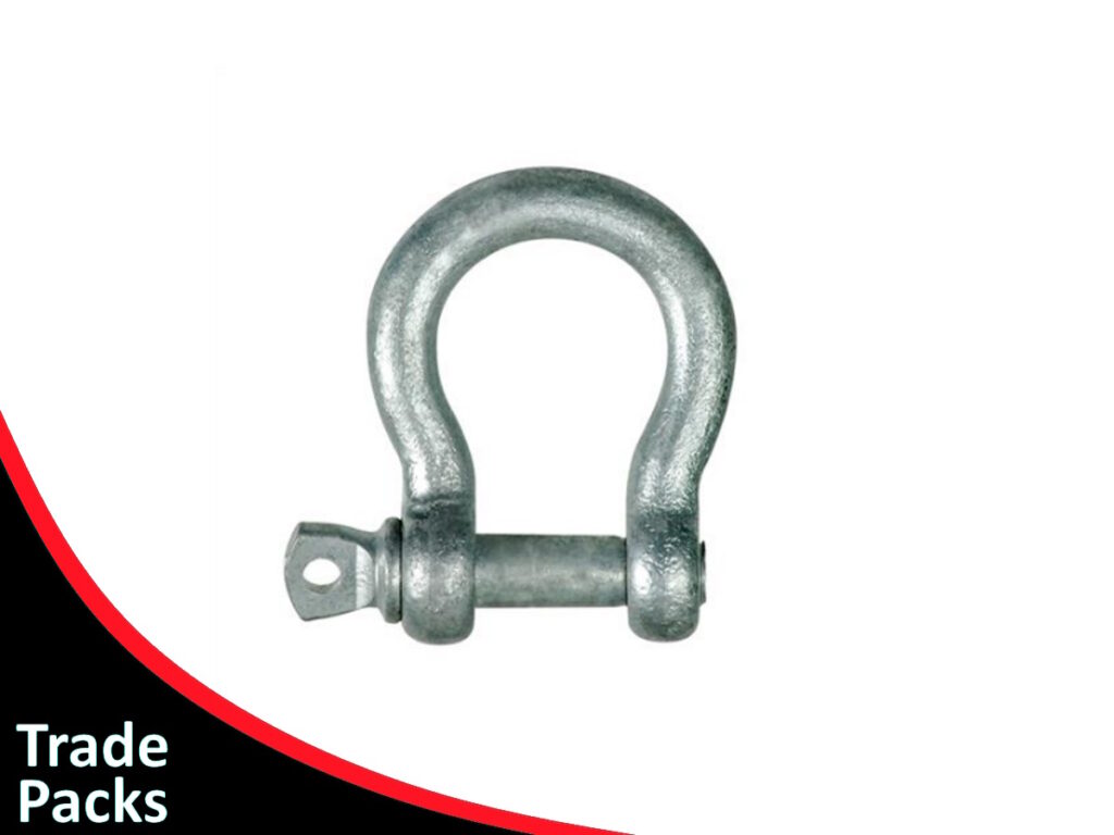 Bow Shackle Galvanised Steel ALL SIZES