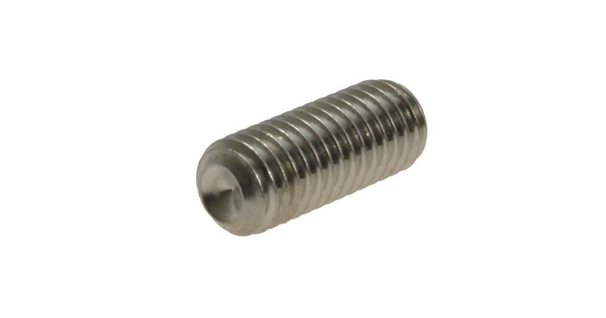 Set Screw M6 x 10mm Hex Stainless Grub Screw TRADE PACKS