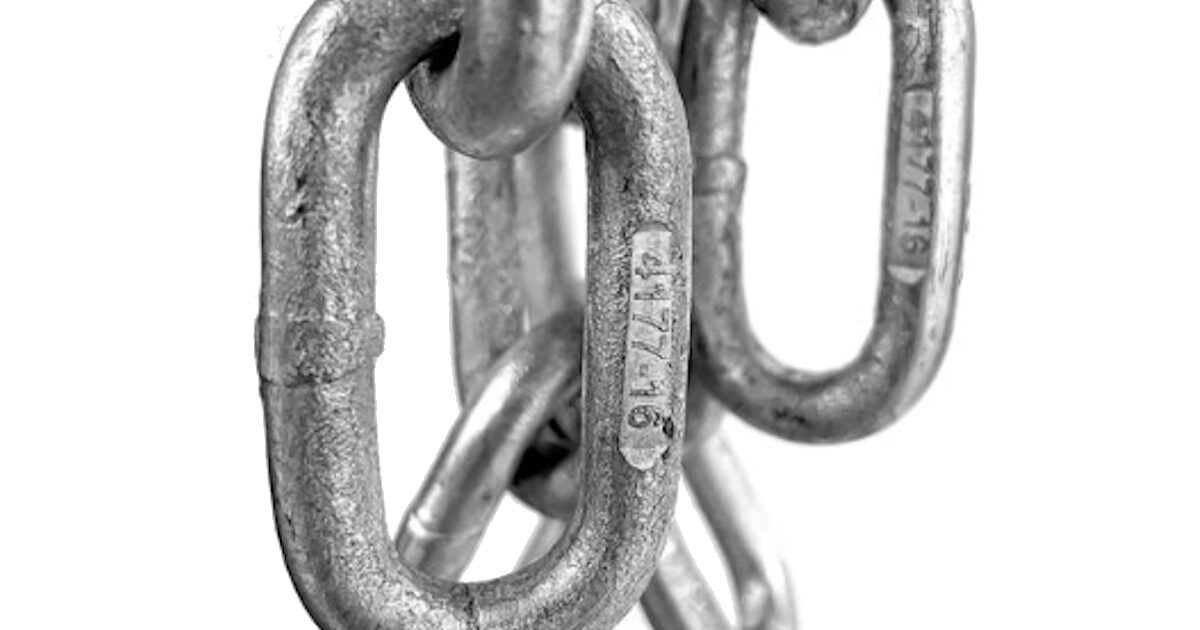Trailer Safety Galvanised Steel Chain ALL SIZES