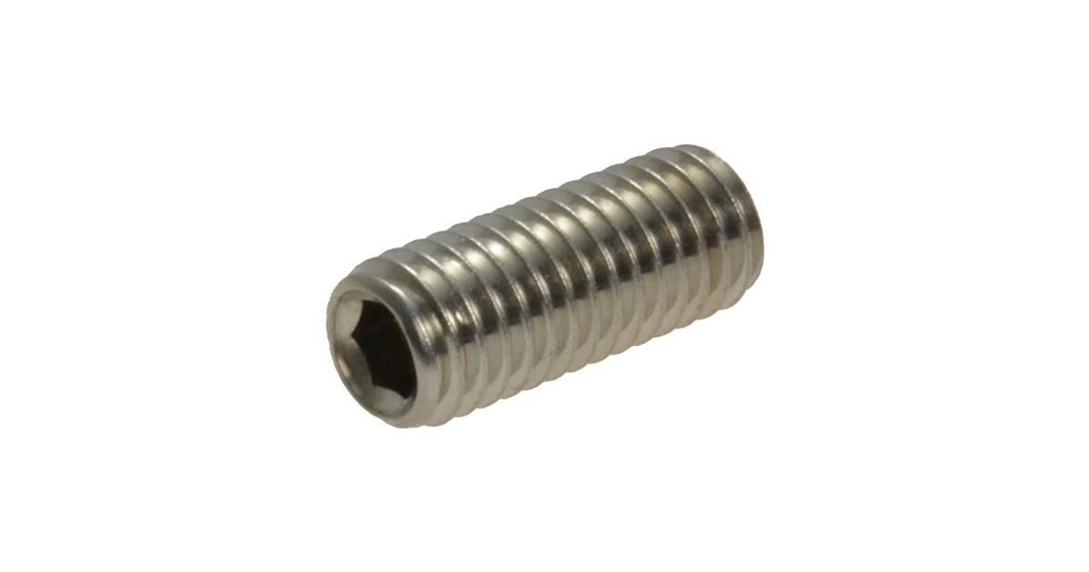Set Screw M6 x 10mm Hex Stainless Grub Screw TRADE PACKS