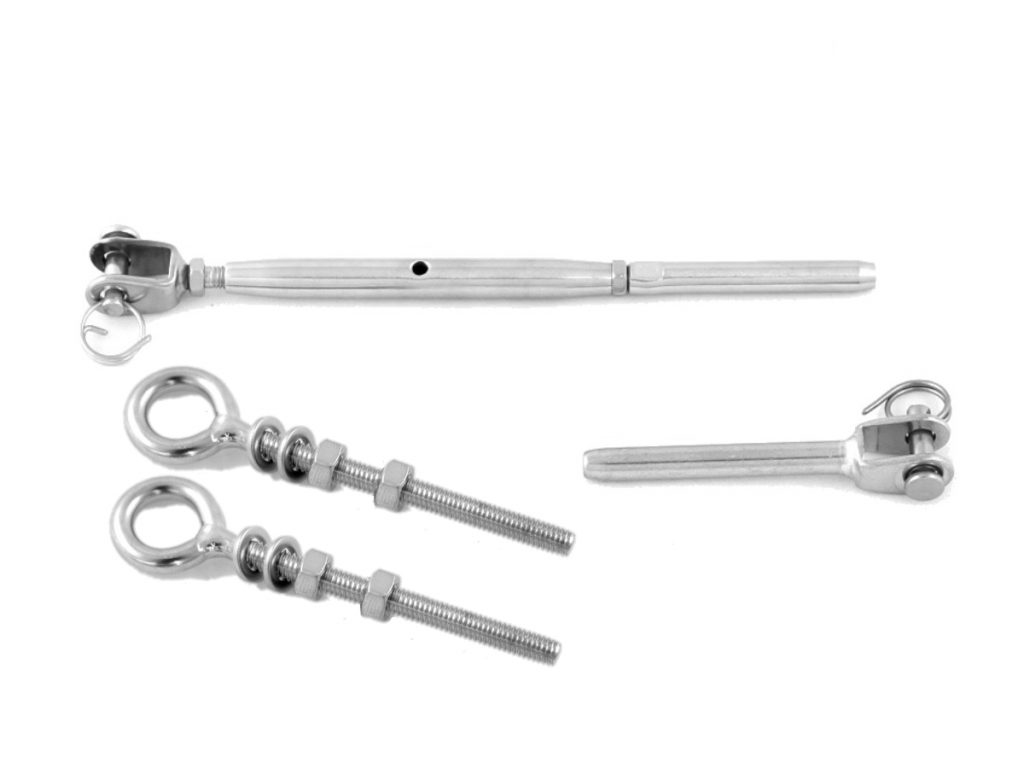 Jaw Swage Rigging Screw Fork Terminal Long Welded Eye Bolt SRMM