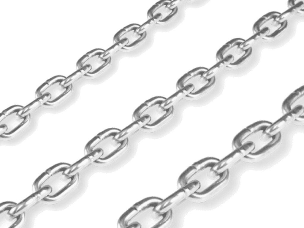 Medium Link Galvanised Steel Chain ALL SIZES