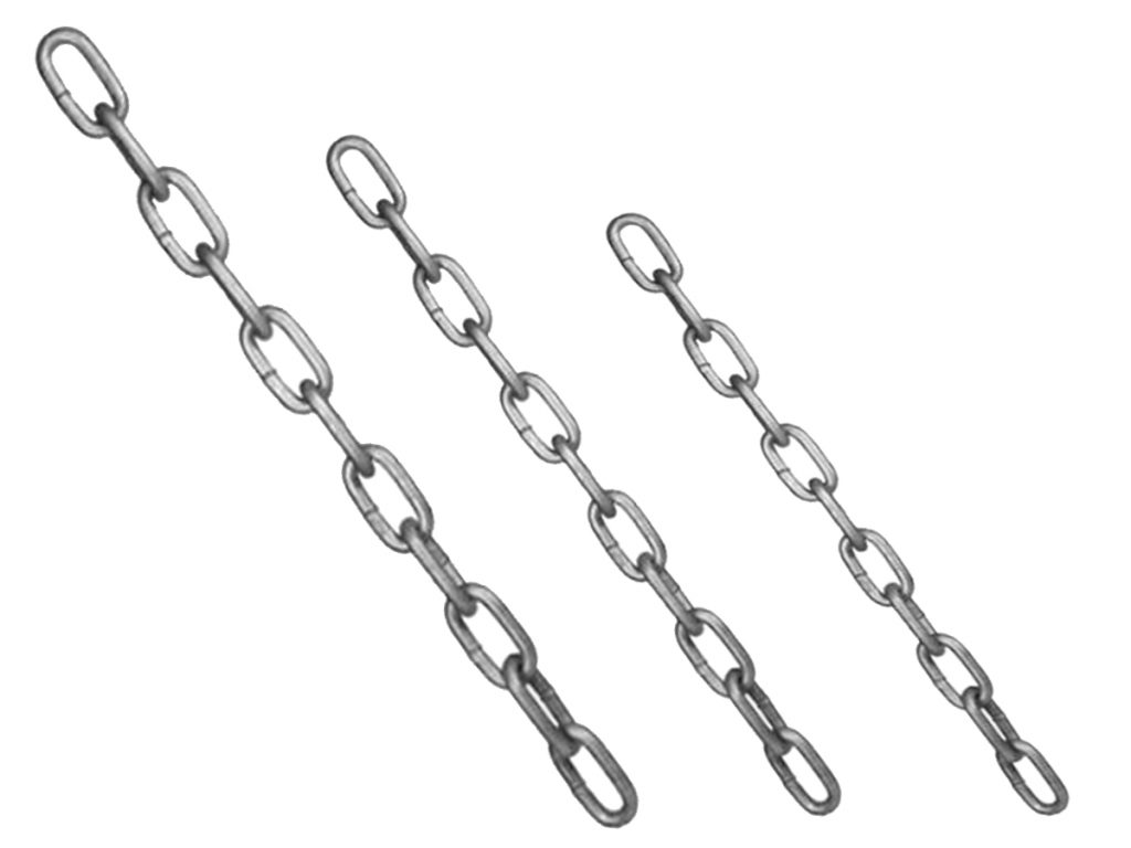 Long Link Galvanised Steel Trailer Safety Chain ALL SIZES