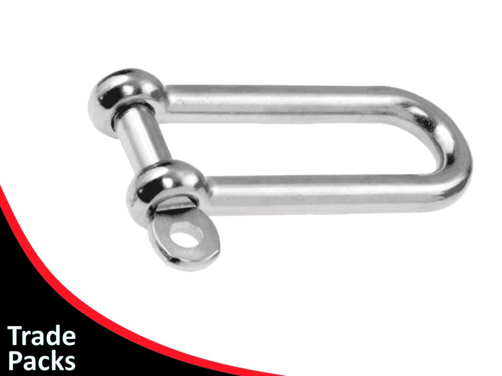 Dee Shackle Long G316 Stainless Steel ALL SIZES