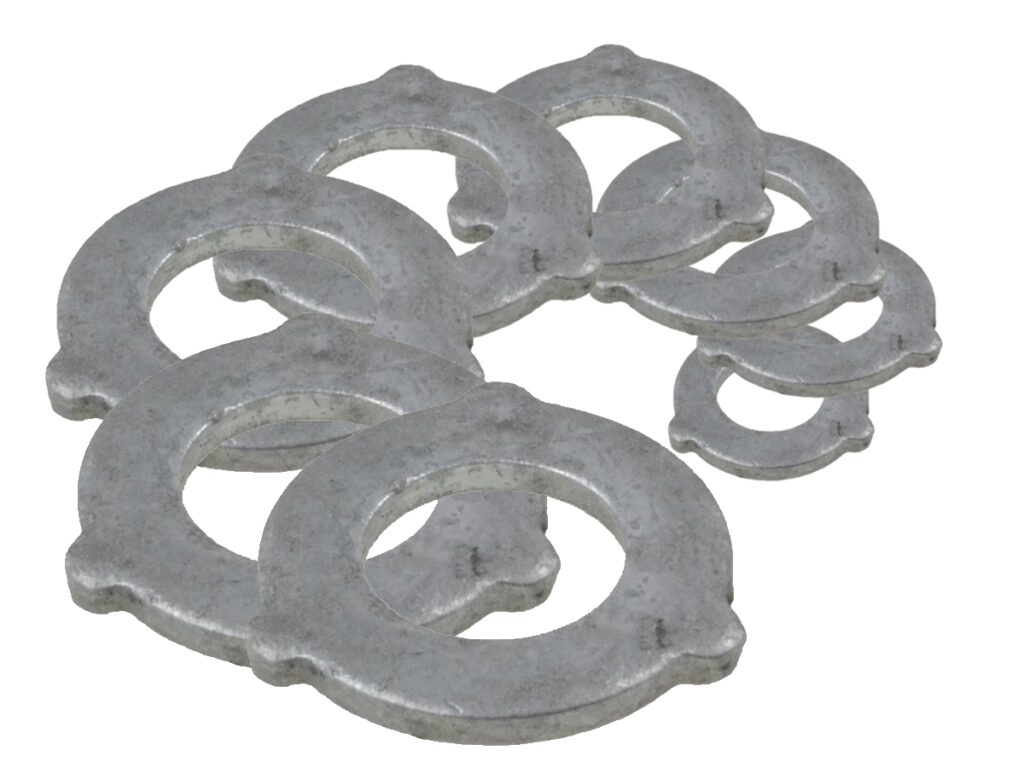 Flat Round Washer Structural Galvanised Steel ALL SIZES