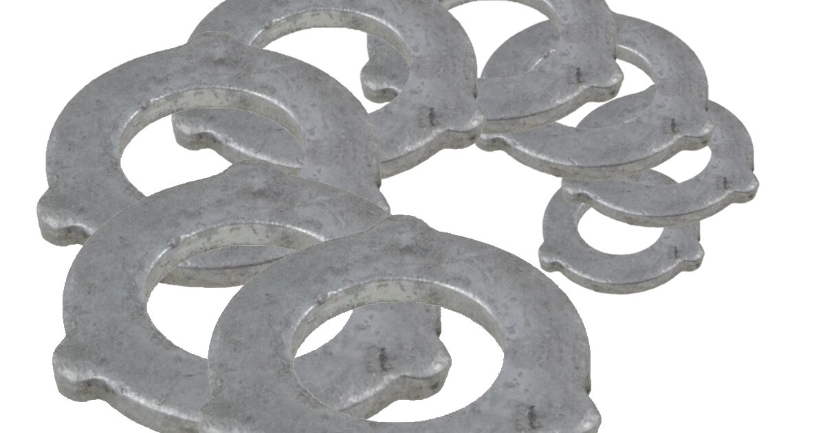 Flat Round Washer Structural Galvanised Steel ALL SIZES