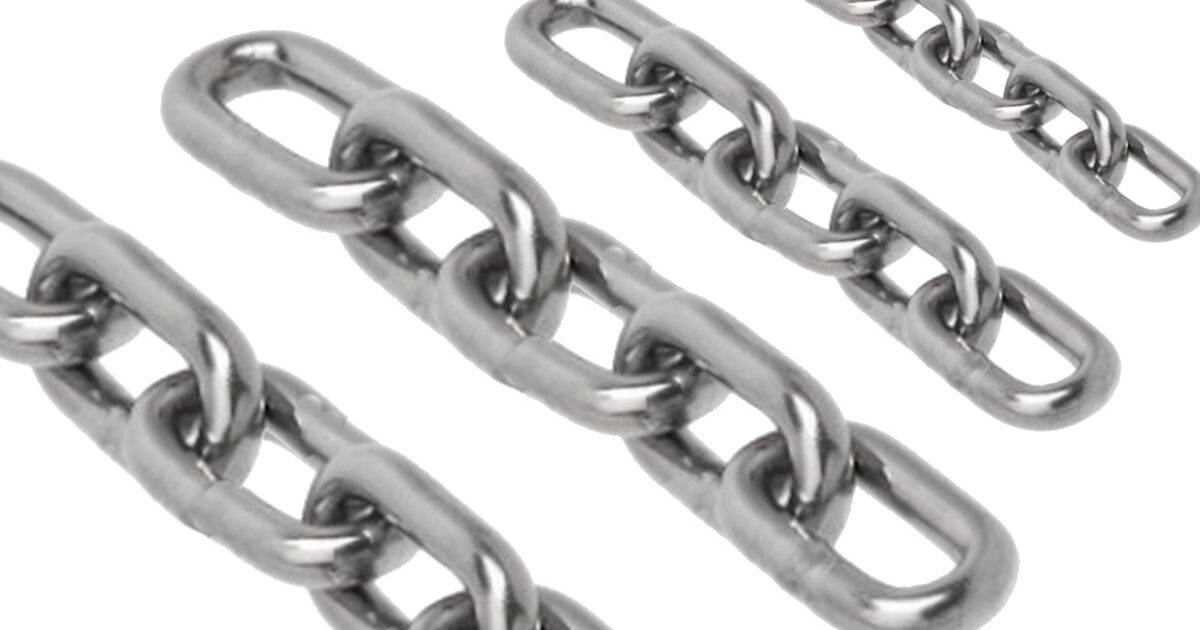 Short Link G316 Stainless Steel Chain ALL SIZES