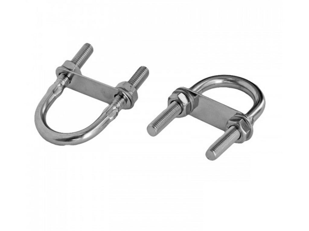 U Bolt Kit Round Stainless Steel ALL SIZES
