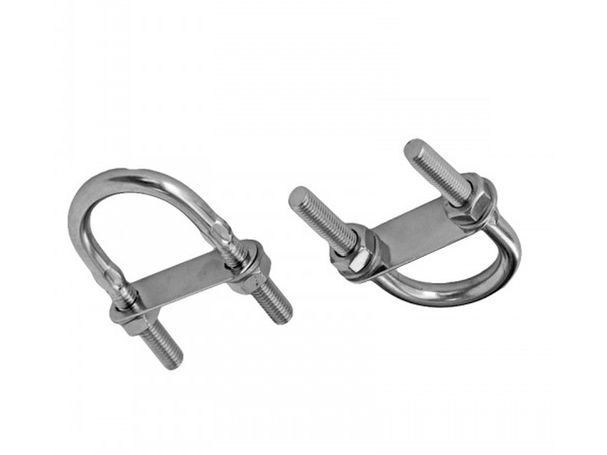 U Bolt Kit Round M8 x 100 G304 Stainless Steel TRADE PACKS