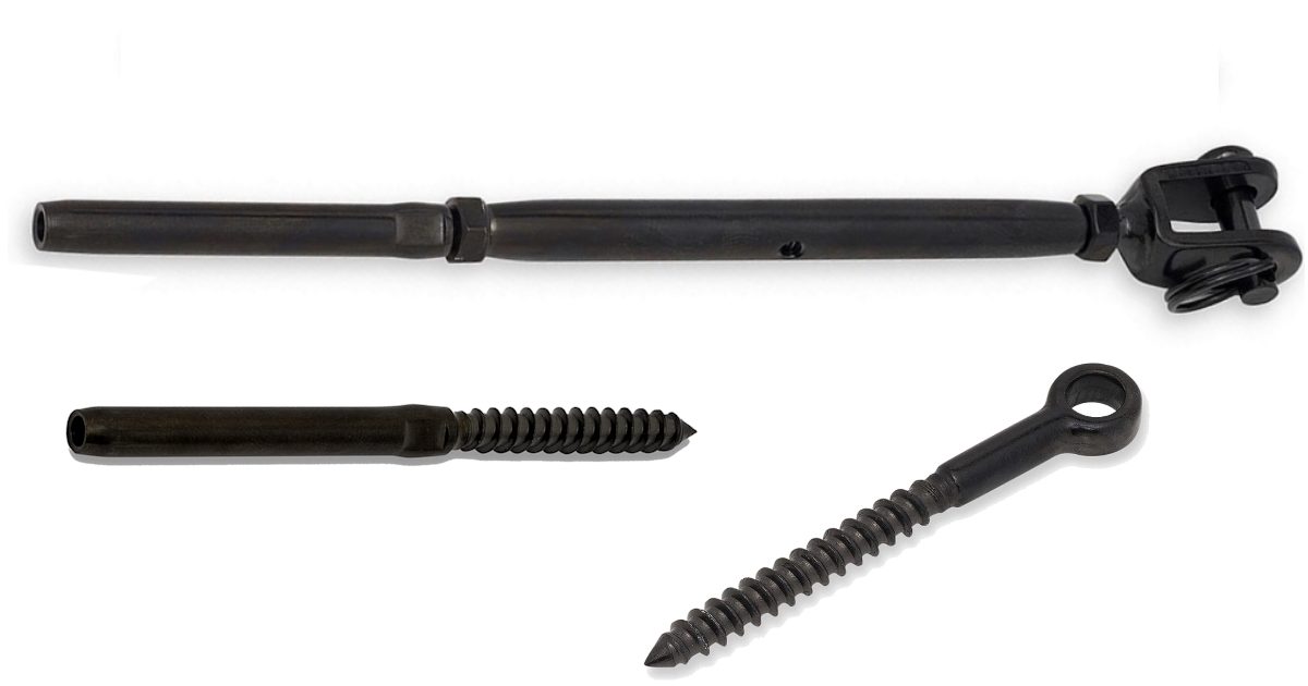 Jaw Swage Rigging Screw Swaged Lag Screw Long Eye Screw SRTT BlackTech