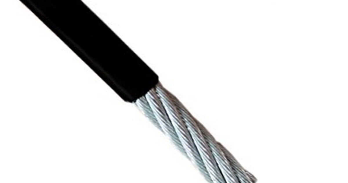 Gym Cable Econo PVC Coated ALL SIZES