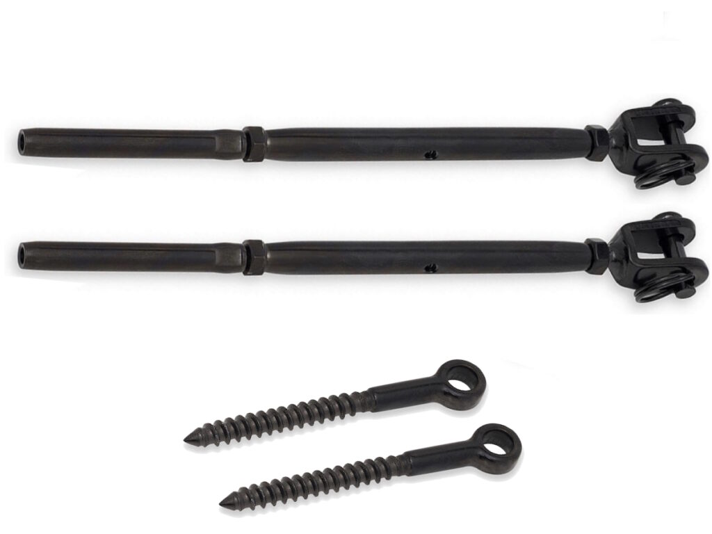 Jaw Swage Rigging Screw Fork Terminal Long Screw Eye LRTT BlackTech