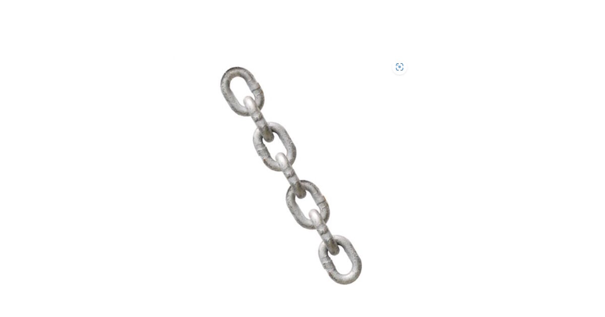 Short Link G30 Galvanised Steel Chain ALL SIZES