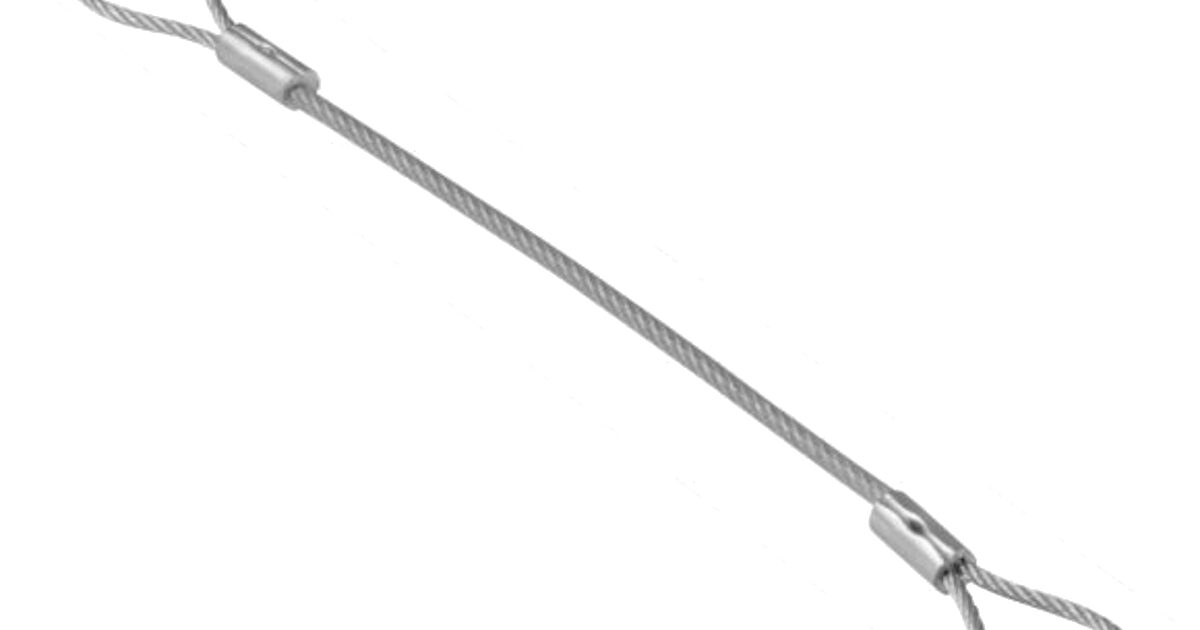 Safety Tether SESE Coated G316 Stainless Steel ALL SIZES