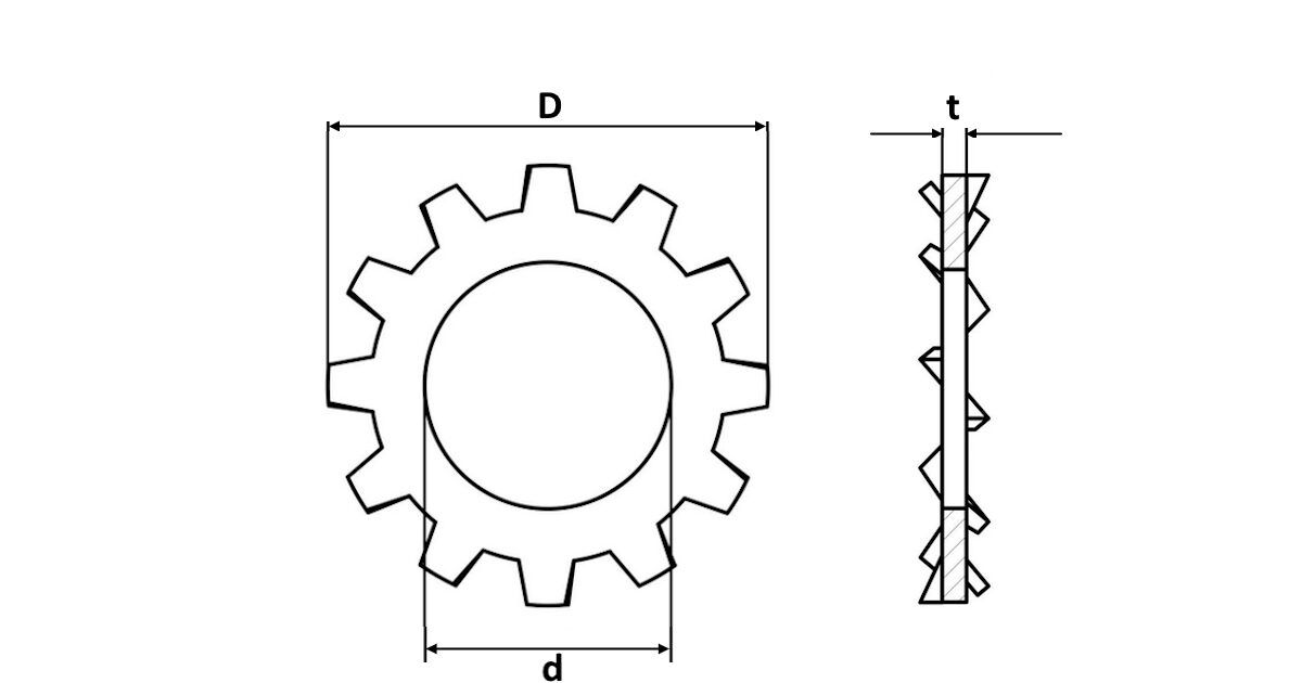 Star External Washer G316 Stainless Steel ALL SIZES