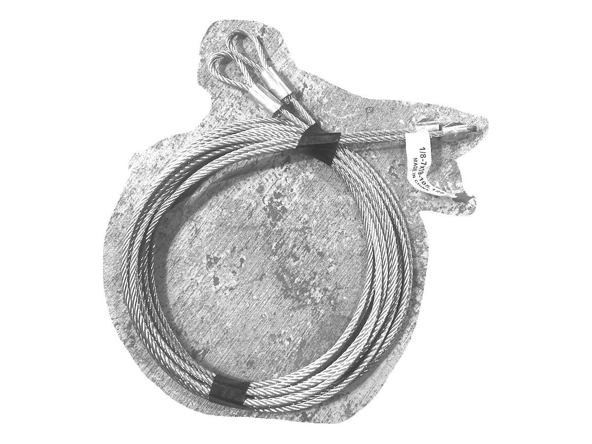 Garage Door Cables 7.0kN G2070 Galvanised Steel ALL SIZES