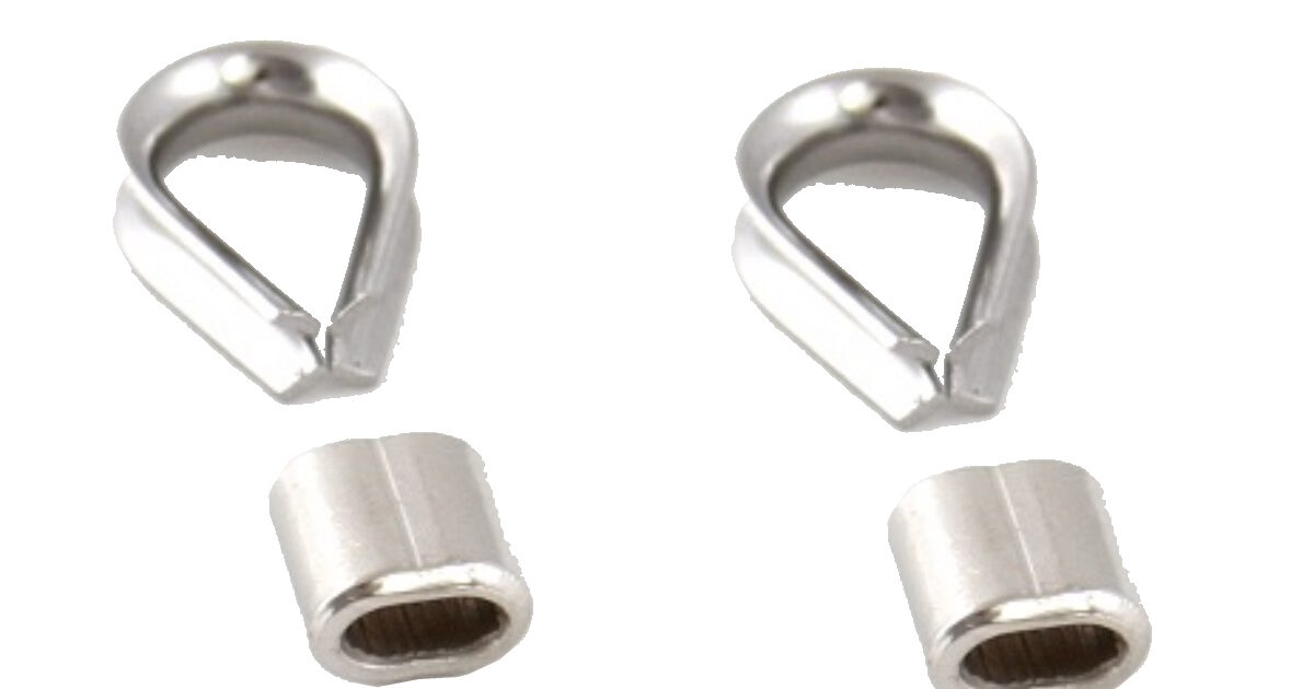 Hook Eye Turnbuckle Thimble Swage Long Eye Bolt SRMM - Low Cost Wire
