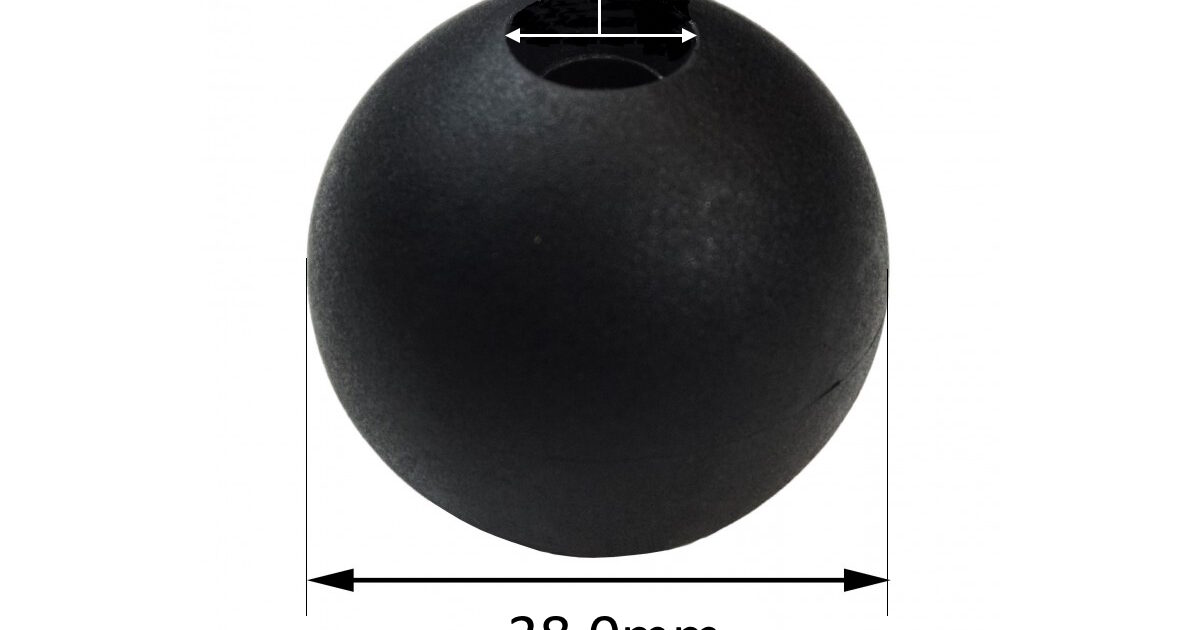 Gym Cable Ball 38mm Nylon TRADE PACKS