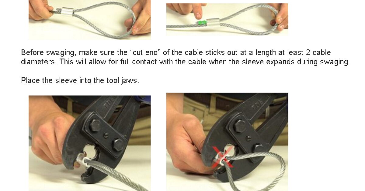 Gym Cable Ferrules ALL SIZES