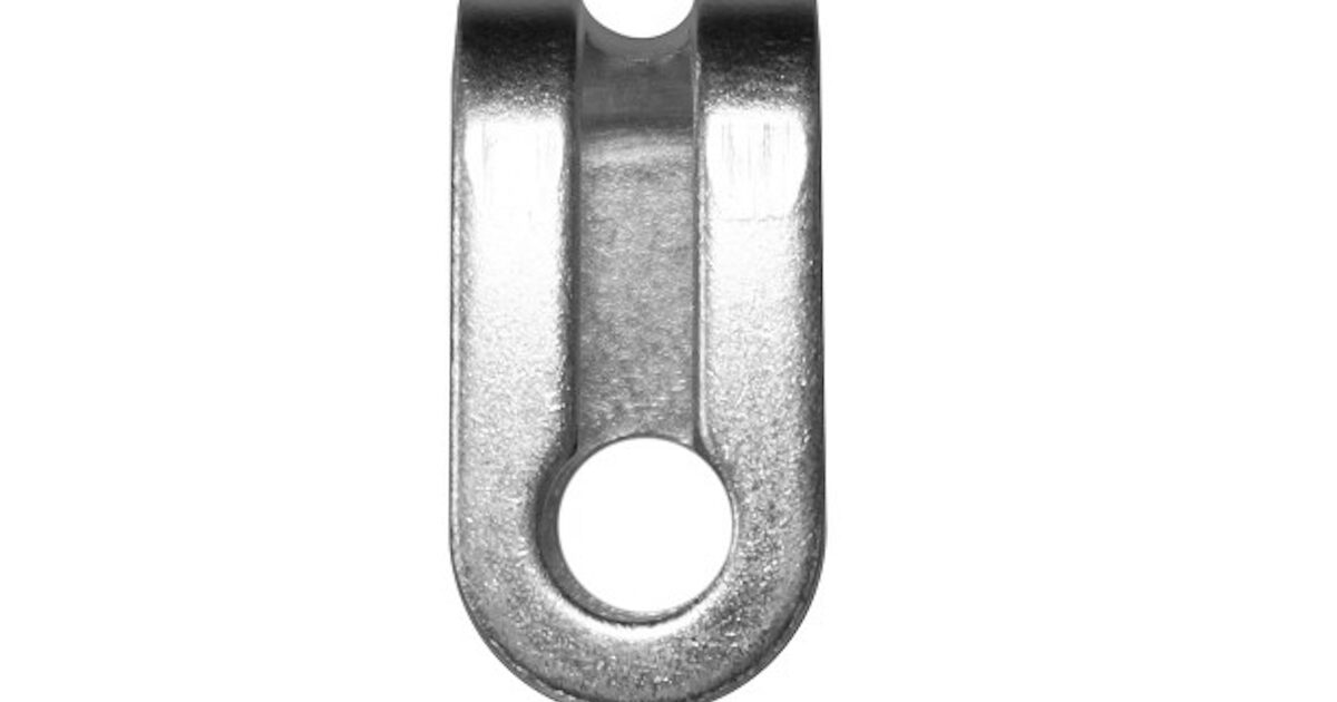 Gym Cable Swivel U Bracket Zinc Plated TRADE PACKS