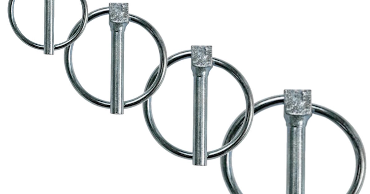 Lynch Pin Zinc Plated Steel ALL SIZES