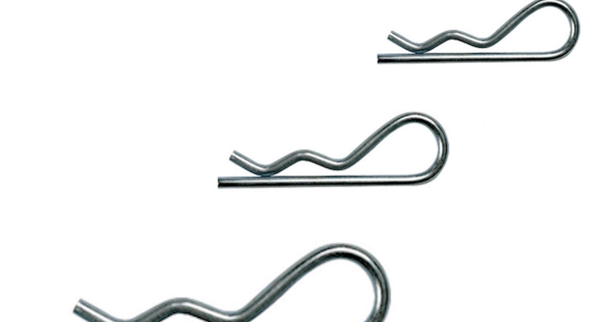 R-Clip Zinc Plated Steel ALL SIZES
