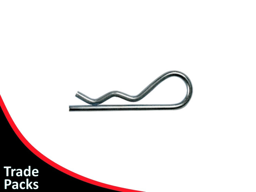 R-Clip Zinc Plated Steel ALL SIZES