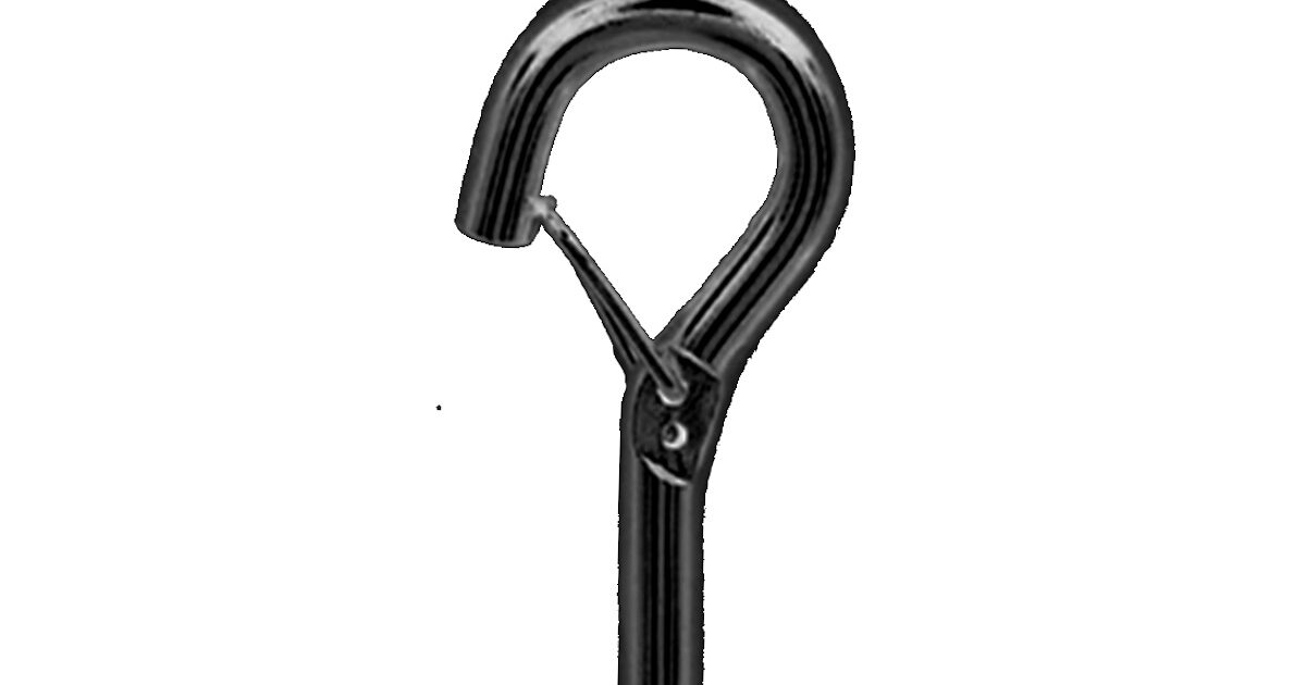BlackTech Swaged Slip Lox Gated Hook