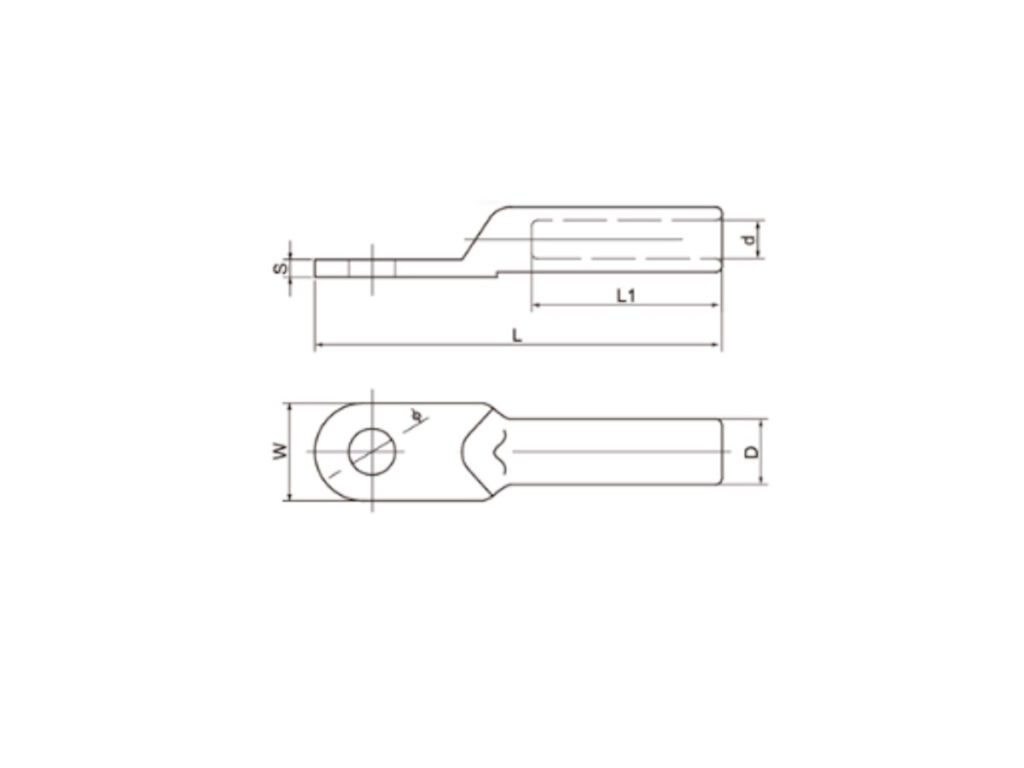 Swage Eye Lug Aluminium ALL SIZES